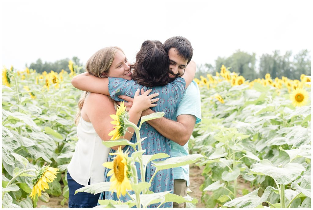 Sunflower Field Proposal - ashleybrookephoto.com