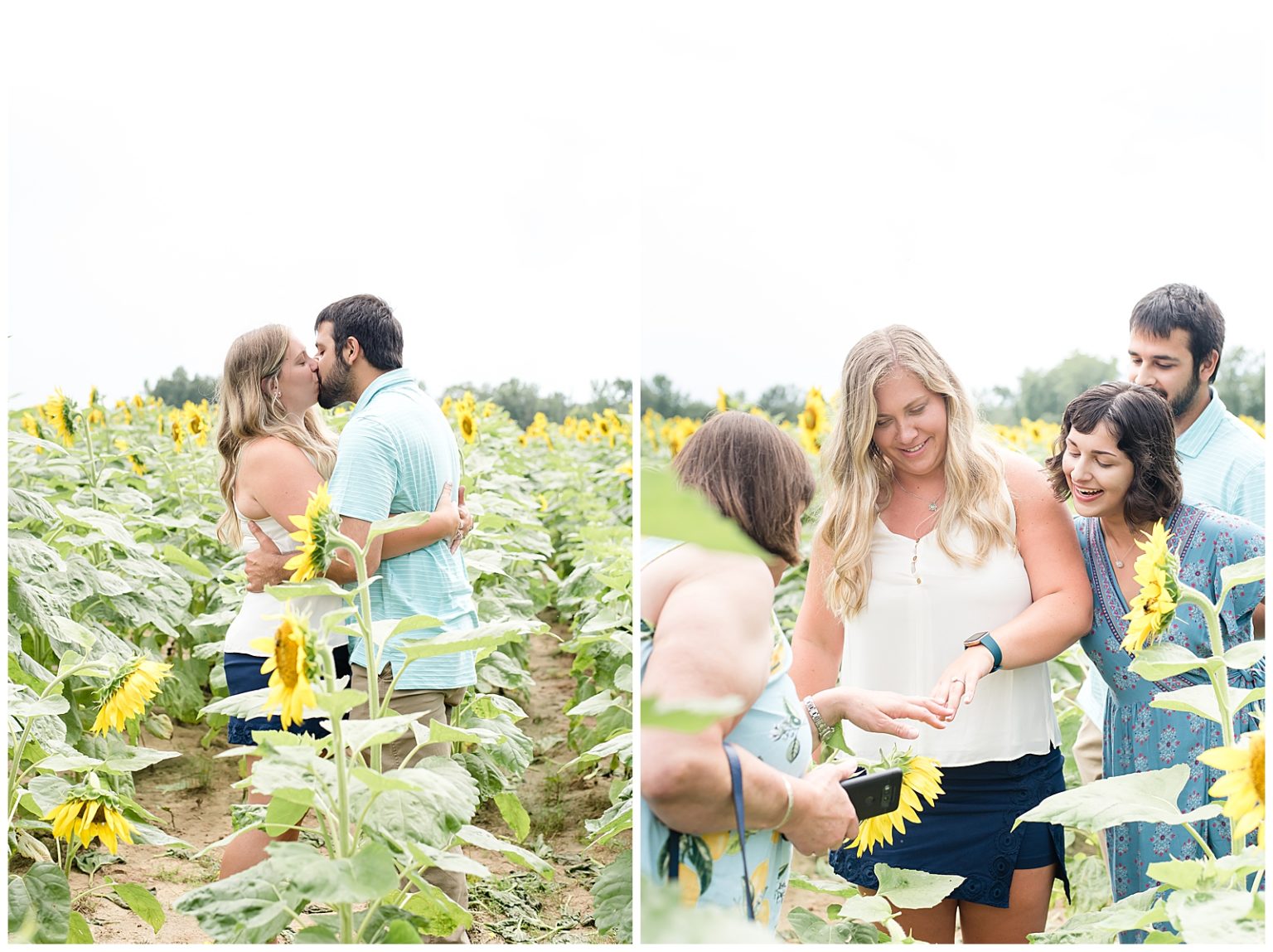 Sunflower Field Proposal - ashleybrookephoto.com