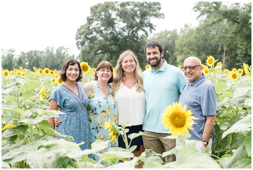 Sunflower Field Proposal - ashleybrookephoto.com